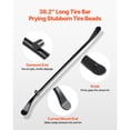 2-Piece Tire Change Tool, 38.2 Inch Bead Breaker & 30 Inch Spoon Bar ...