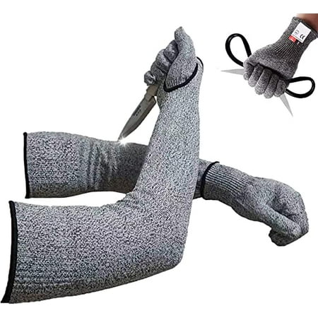 SHARKDOOK Oyster cut-resistant glove, anti-cut sleeve forearm ...