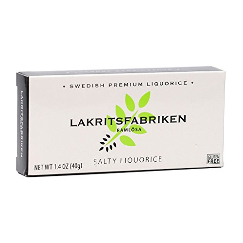 Swedish Premium Soft Licorice - Salty and Gluten-Free Candy - Easy to ...