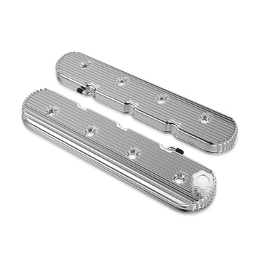Moroso 68050 Valve Covers Tall Billet Aluminum - Black Anodized ...