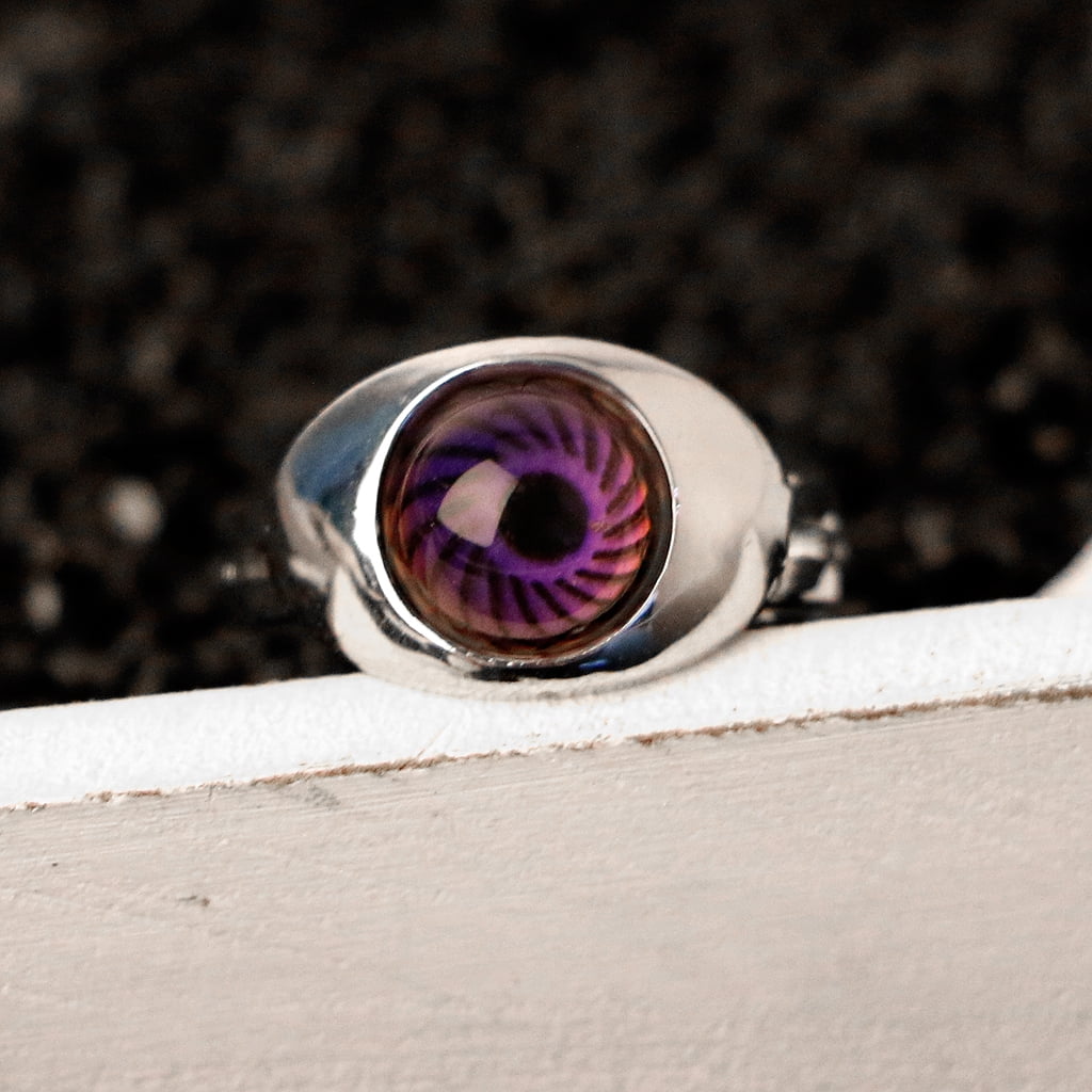 ESTONE Magic Eye Shape Color Change Mood Ring Emotion Feeling ...