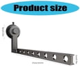 Convenient Suction Based Clothes Drying Solution Rack For Balconies And ...