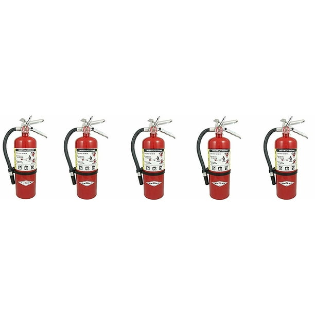 Amerex B500, 5lb ABC Dry Chemical Class A B C Fire Extinguisher (5 Pack ... Amerex B500, 5lb ABC Dry Chemical Class A B C Fire Extinguisher (5 Pack ...