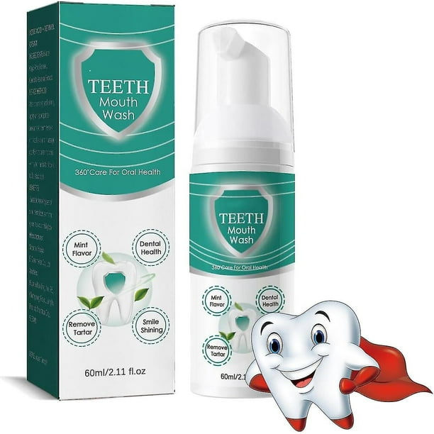 Teeth Mouthwash, Teethaid Mouthwash, Teeth Whitening Mousse Foam ...