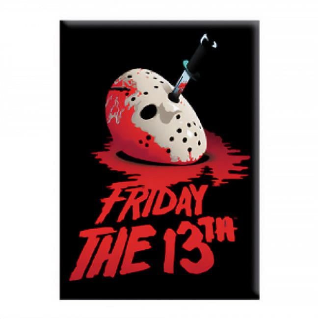 Friday the 13th 850500 Friday the 13th Logo Magnet - Walmart.com
