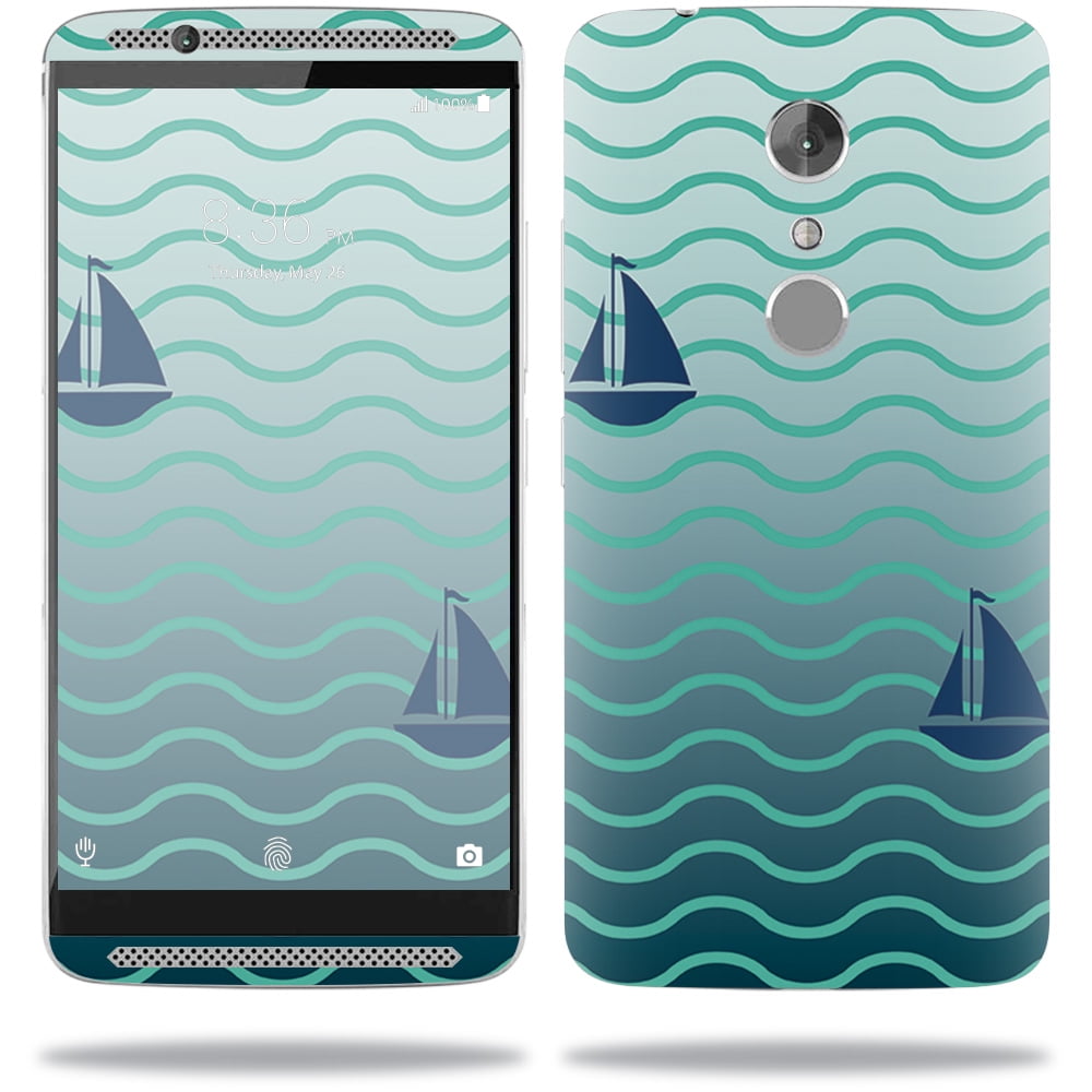 Skin Decal Wrap Compatible With ZTE Axon 7 Sticker Design Smooth ...