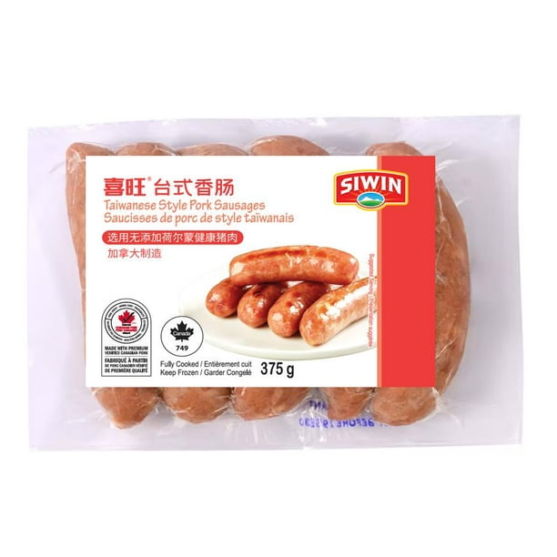 Siwin TAIWANESE STYLE PORK SAUSAGE, Taiwanese Sausage - Walmart.ca