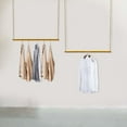 Gold Clothing Studios Display Rack Adjustable Chain Hanging Display ...