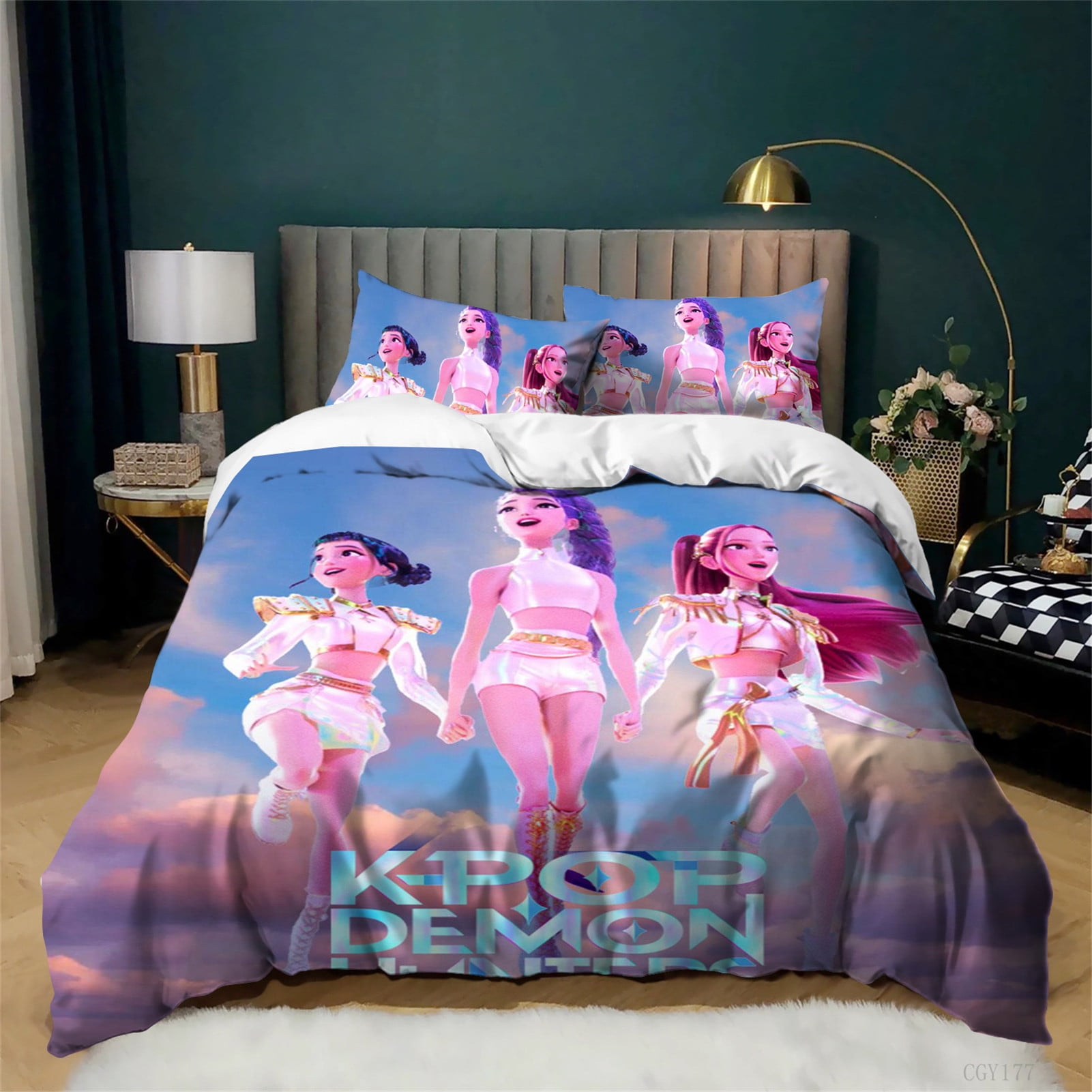 Click here for Rilin Kpop Bedding Set 3pcs Soft Comfortable Duvet... prices