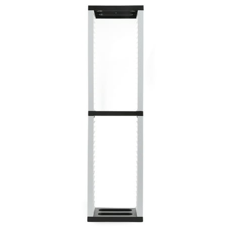 Qiilu 36 Games Disk Storage Rack Game Disc Tower Stand CD Disk Storage ...