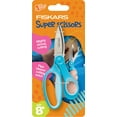 Fiskars 6-inch Kids Super Scissors, Turquoise, Ages 8 and Up, for ...