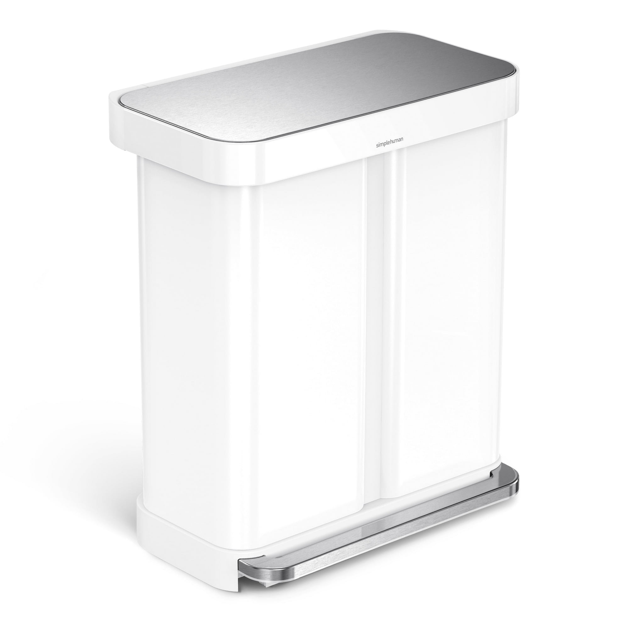 Click here for Simplehuman 58 Liter Rectangular Dual Compartment... prices