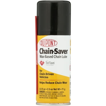 DuPont Motorcycle Chain-Saver Wax-Based Self-Cleaning Dry Lubricant ...