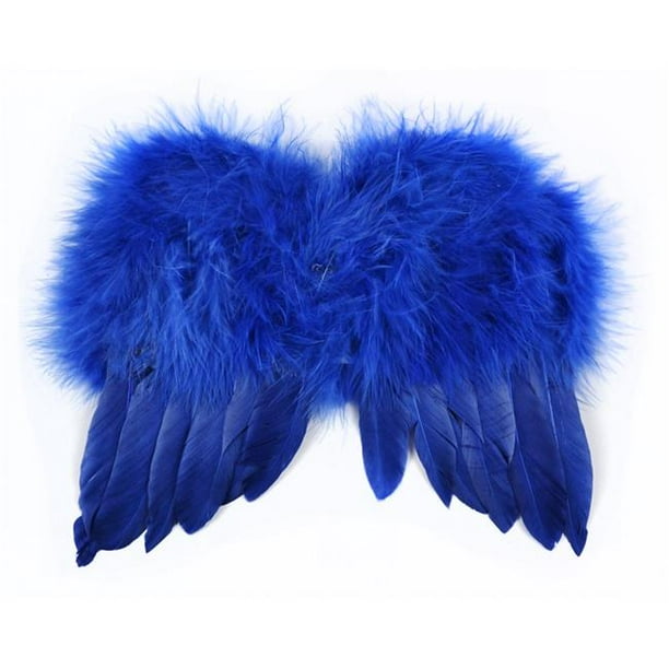 Midwest Design Imports 11062 Mini Feather Wings, Navy - 3 Piece ...