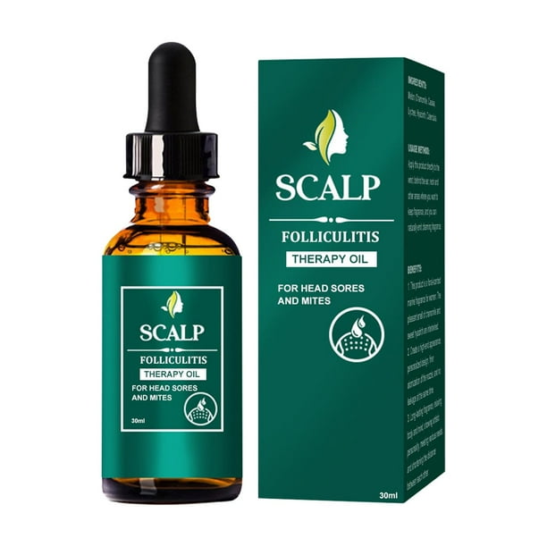 Scalp Folliculitis Therapy Oil, Remove Product Buildup, Balance Oils ...