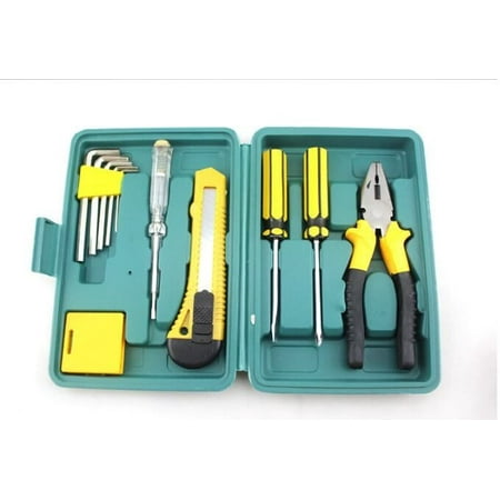 Durable Household Hand Tool Kit 11 Pieces Home Tool Set General Repair ...