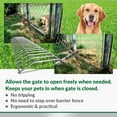 Dig Defence Original Gate Plate with 2 Fence Panels 4 Pk Dog Digging ...