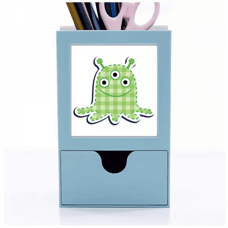 Universe And Alien Monster Desk Supplies Organizer Pen Holder Card ...