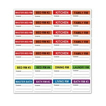 1008 Count NOYOC Moving Labels, Large Color-Coded 'Fragile' Adhesive ...
