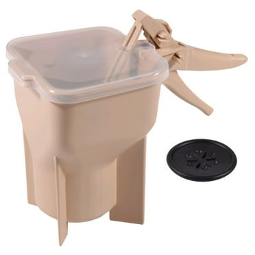 Norpro 4 Cup Batter Dispenser - Soft Grip Handle - Clear with ...