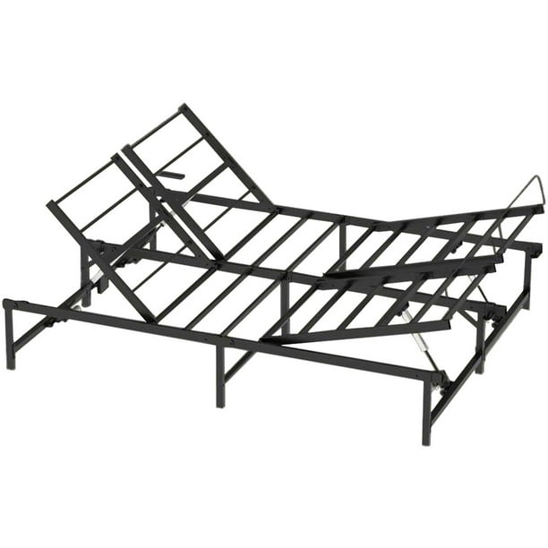 MotionGrey - Queen Electric Bed Frame with Wired Remote, Adjustable ...