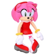 Sonic The Hedgehog Amy Rose Plush Doll with Key Chain - Stuffed Animal ...
