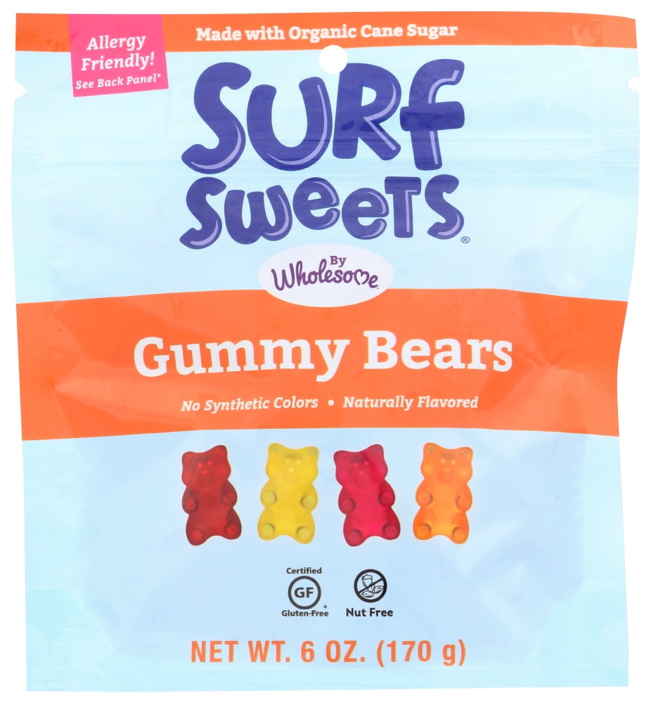 Surf Sweets Gummy Bears, 6 Oz. - Walmart.com