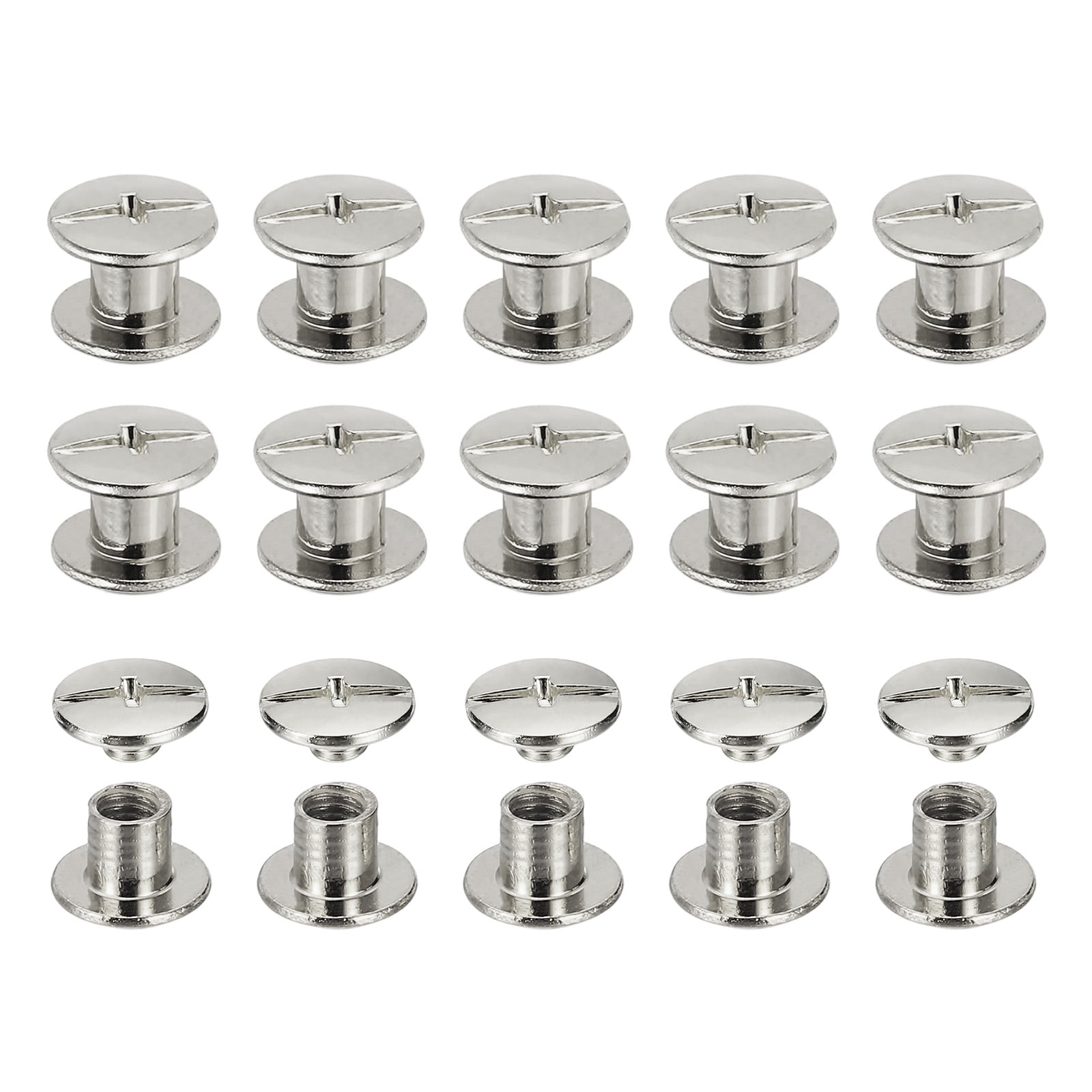 Click here for Uxcell Chicago Screws  60set M5 X 6mm Carbon Steel... prices