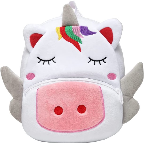 Kids Backpack for Girls, Small Cute 3D Animal Kindergarten Backpack ...