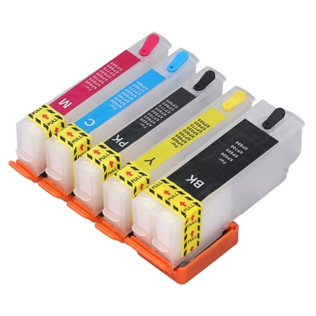 5 Color , BK PK C M Y Refill Ink Kit Nice Sealing PP For Office T2730 ...