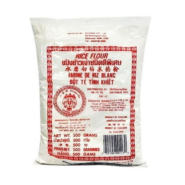 Three Elephants Dried Glutinous Rice Flour 16 oz (Pack of 3) - Walmart.com