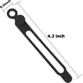 16Pcs Silicone Cable Straps Wire Organizer for Bundling Earphone, Phone ...