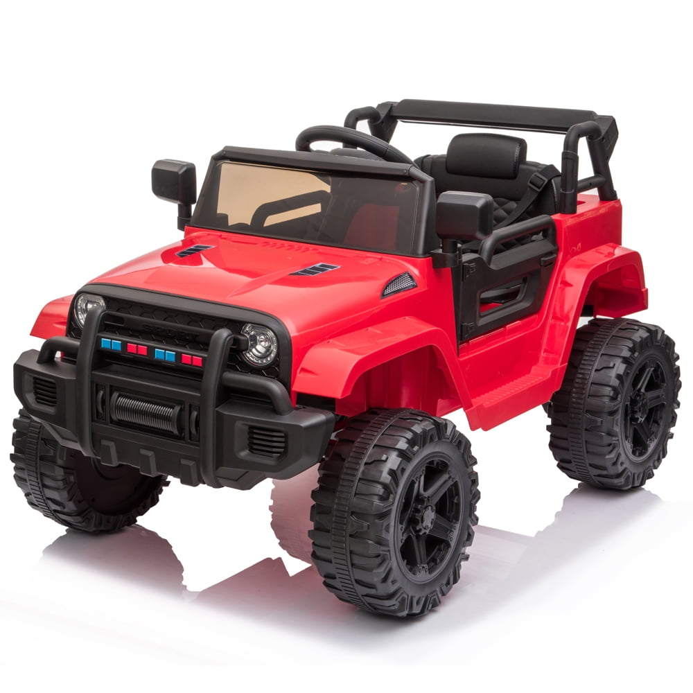 hirigin Children Powered Ride-on Jeep, Dual Drive 12V 4.5AH Battery ...