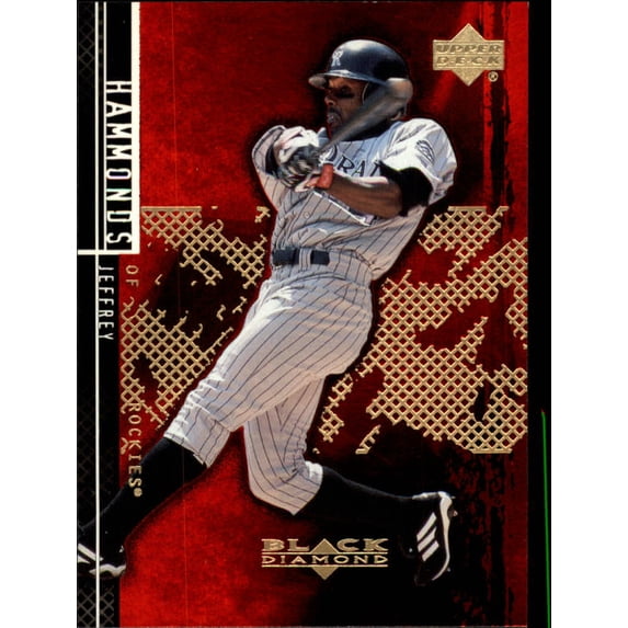 2000 Black Diamond Rookie Edition #89 Jeffrey Hammonds MLB Baseball ...