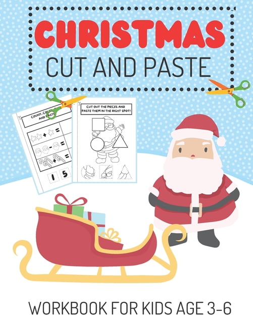 Santa Claus Cut And Paste