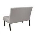 Home Meridian Banquette, Gray - Walmart.com