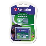 Verbatim Premium CompactFlash Memory Card, 4GB, 66X Read Speed/60X ...