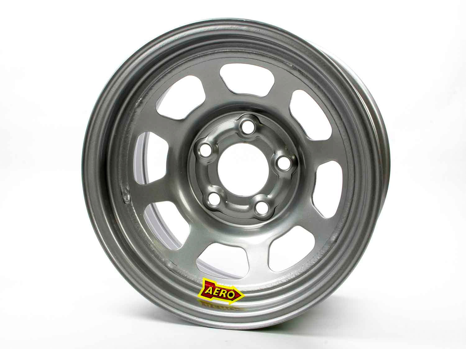 AERO Race Wheels 50-Series 15x8" 5x4.75 Silver Wheel P/N 50-084730 ...