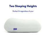 Cushion Lab Orthopedic Memory Foam Deep Sleep Pillow, Ergonomic Contour ...