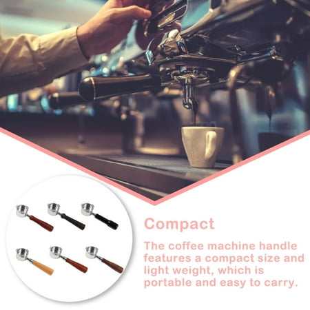 Coffee Machine Handle Bottomless Drinkware Stainless Steel Portafilter ...