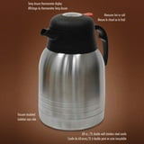 Primula Thermal 68 oz. Double Wall Vacuum Insulated Stainless Steel ...