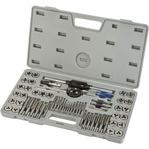 Steelex 60-Pc. SAE & Metric Tap & Die Set - Walmart.com