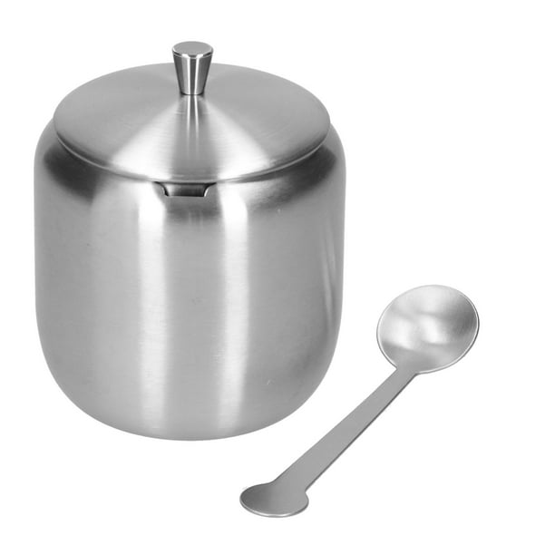 Herwey Sugar Container 370ML 304 Stainless Steel Polished Brushed Anti ...