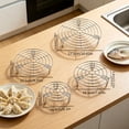 1 Pack Round Stainless Steel Steamer Rack, TINGXIN Multifunctional ...