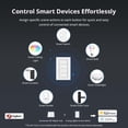 Wireless Zigbee Smart Button, 4-Way Remote Control Button Switch for ...