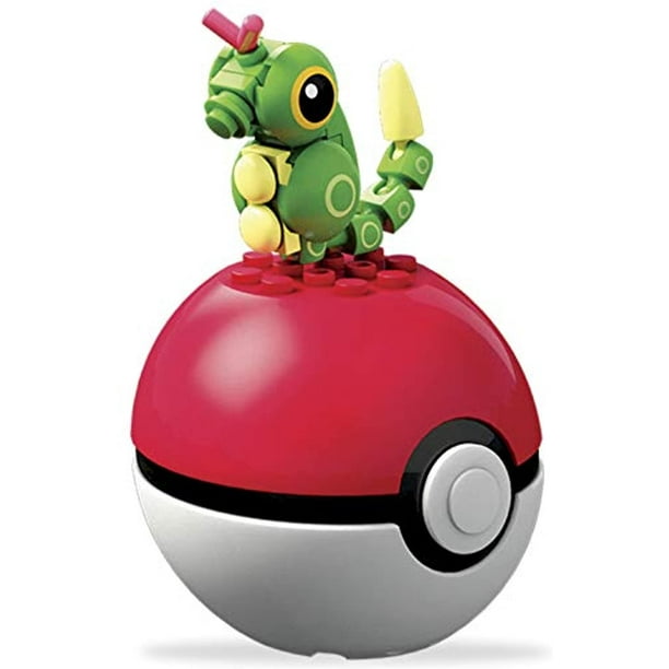 Mega Construx Pokemon Caterpie Building Set - Walmart.com