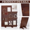 1pc Wood Place Card Display Stands for Postcards Earring Display Cards ...