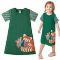 AJZIOJIRO Toddler Kids Girls Summer Casual Dress Baby Cartoon Party ...