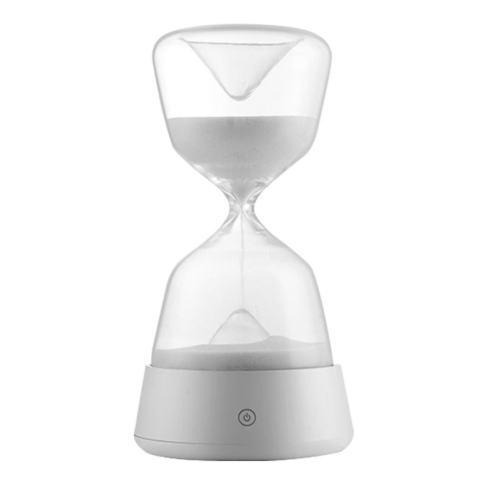 15 Minute Hourglass Sand Timer, 7 Colors Led Night Light Sand Timer ...
