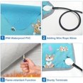 Cat Heating Pad Round-D16in Pet Heating Pads for Cats Waterproof Smart ...